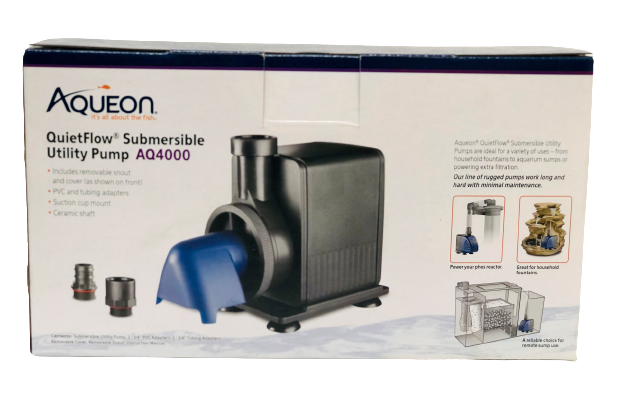 Aqueon -Bomba de agua multiuso, sumergile. QuietFlow (hasta 695 GPH ...