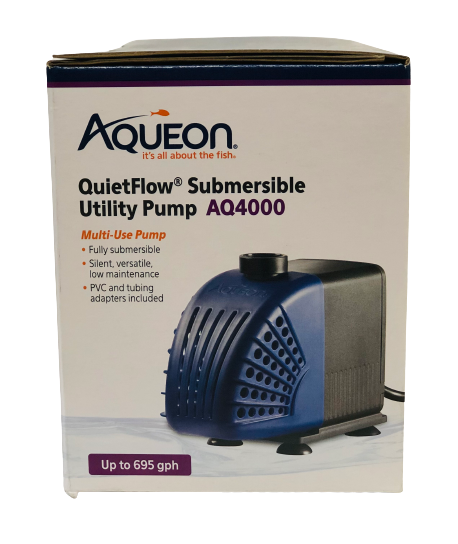 Aqueon -Bomba de agua multiuso, sumergile. QuietFlow (hasta 695 GPH ...