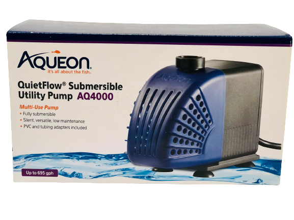 Aqueon Water Pump. QuietFlow Submersible. Aquarium utility Pump (3 mod ...